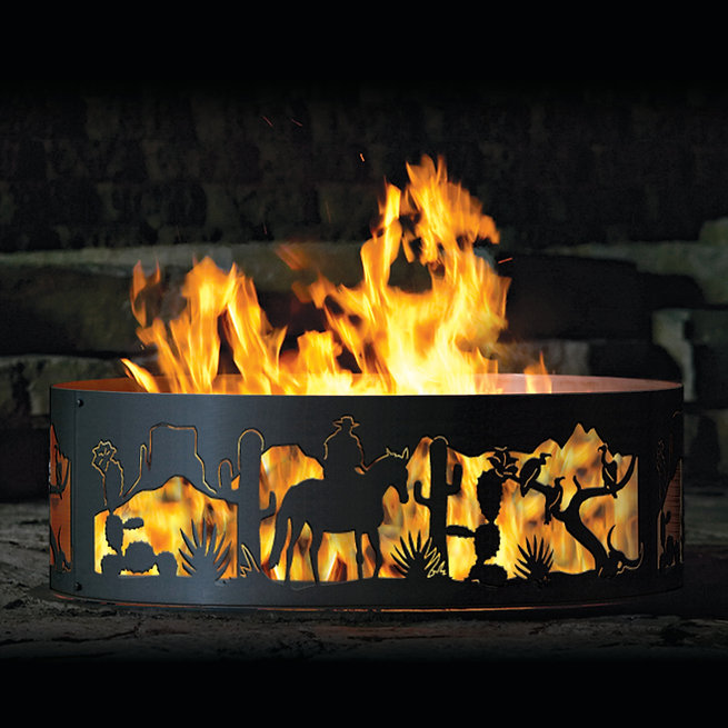 Southwest Metal Fire Ring | Fox River Fire Rings