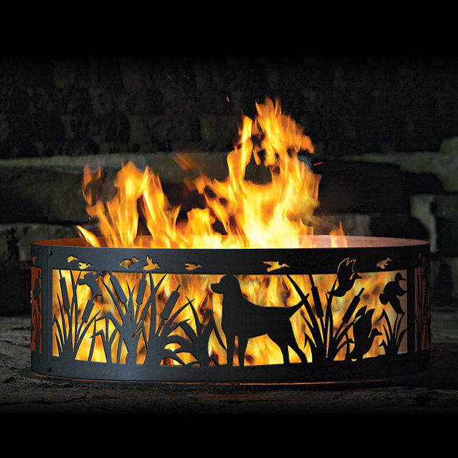 Lab N Duck Metal Fire Ring | Fox River Fire Rings